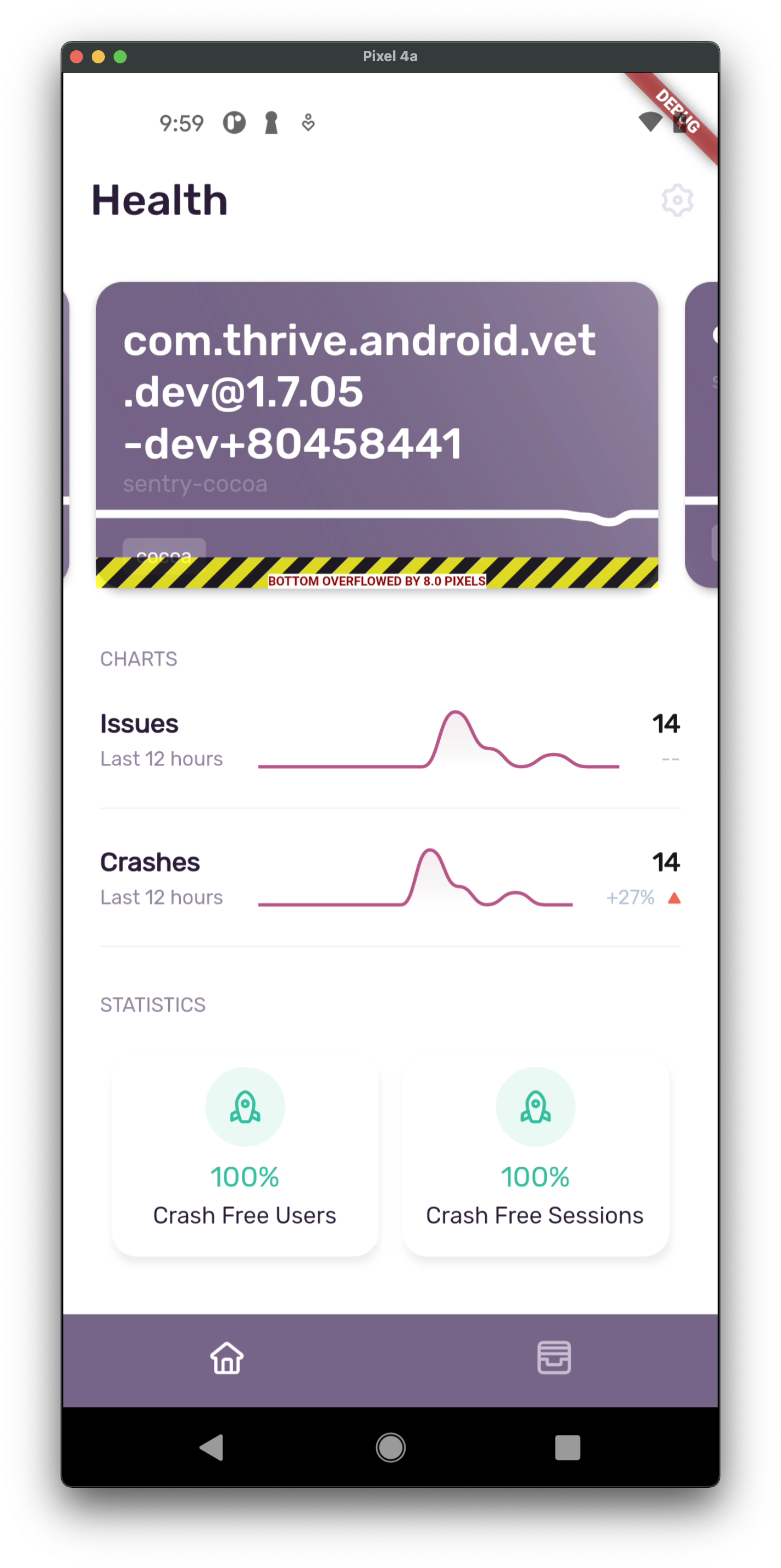 Long titles in card break layout · Issue #51 · getsentry/sentry-mobile-release-health-app · GitHub