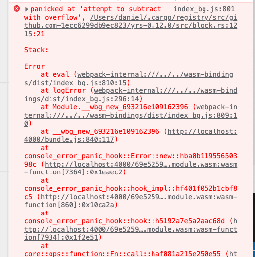 Busyloop/Segfault on Nightly and Beta rustc · Issue #196 · y-crdt/y-crdt · GitHub
