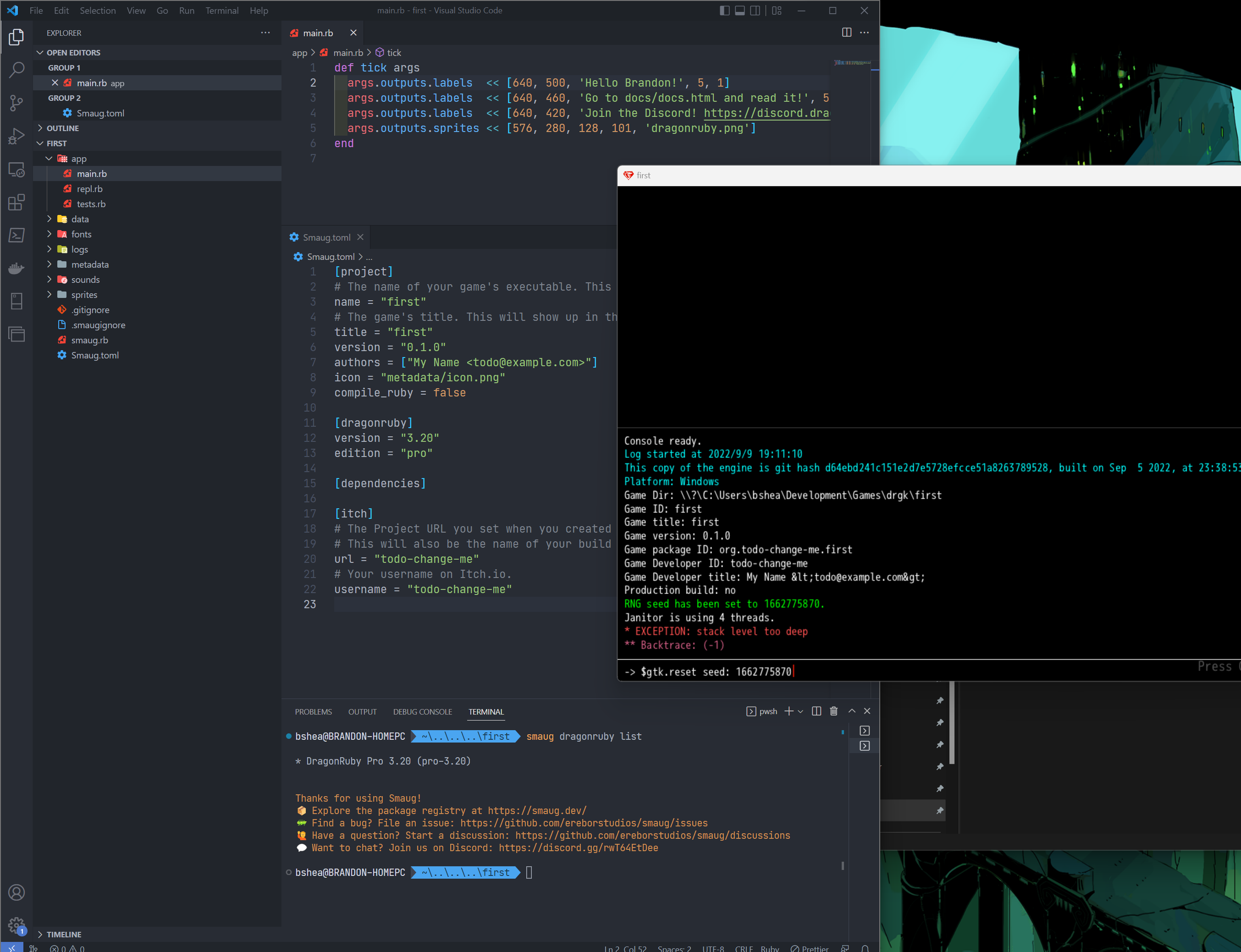 Smaug Run Failing on Windows 11 · Issue #65 · ereborstudios/smaug · GitHub
