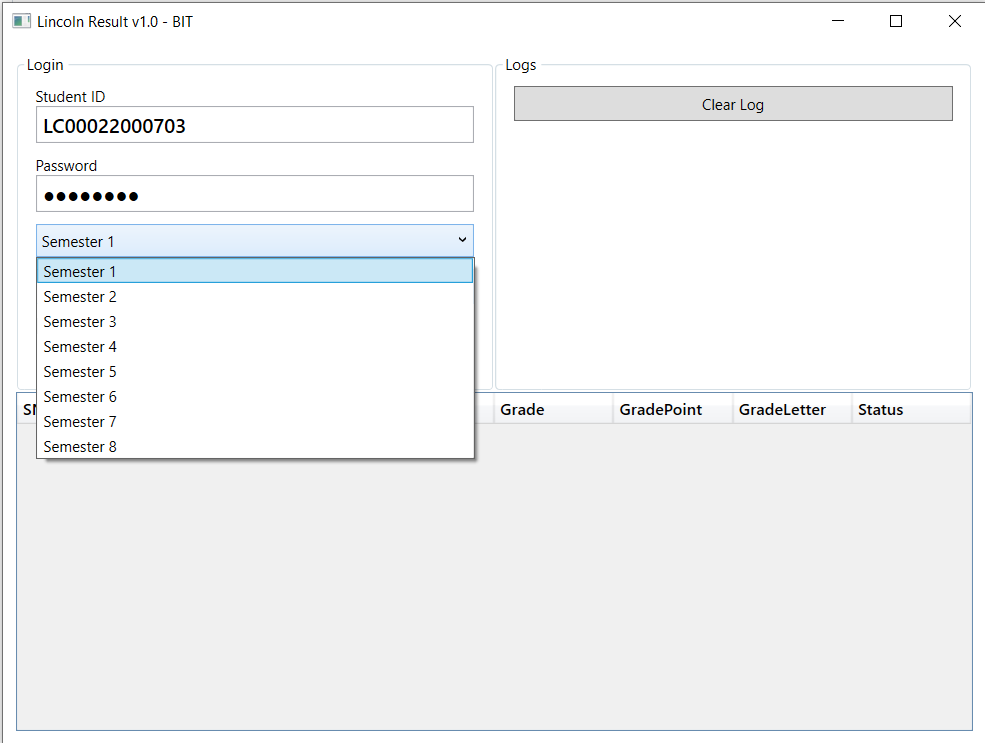 GitHub - samir-dahal/lincoln-result: A utility tool to view the result of Lincoln University.