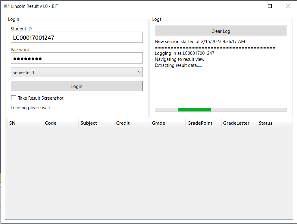 GitHub - samir-dahal/lincoln-result: A utility tool to view the result ...