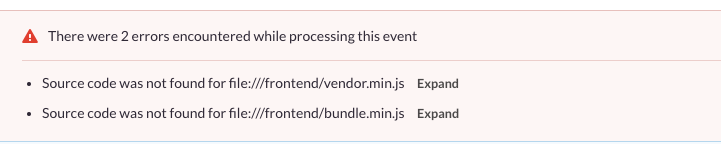 Sourcemap Issue · Issue 915 · Getsentrysentry Javascript · Github