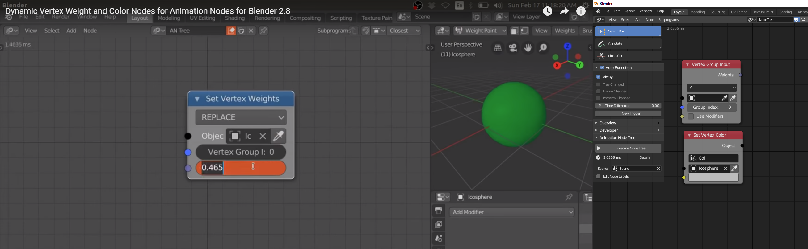 Animation Nodes Issue - Blender 2.8 - Windows · Issue #1067 · JacquesLucke/animation_nodes · GitHub