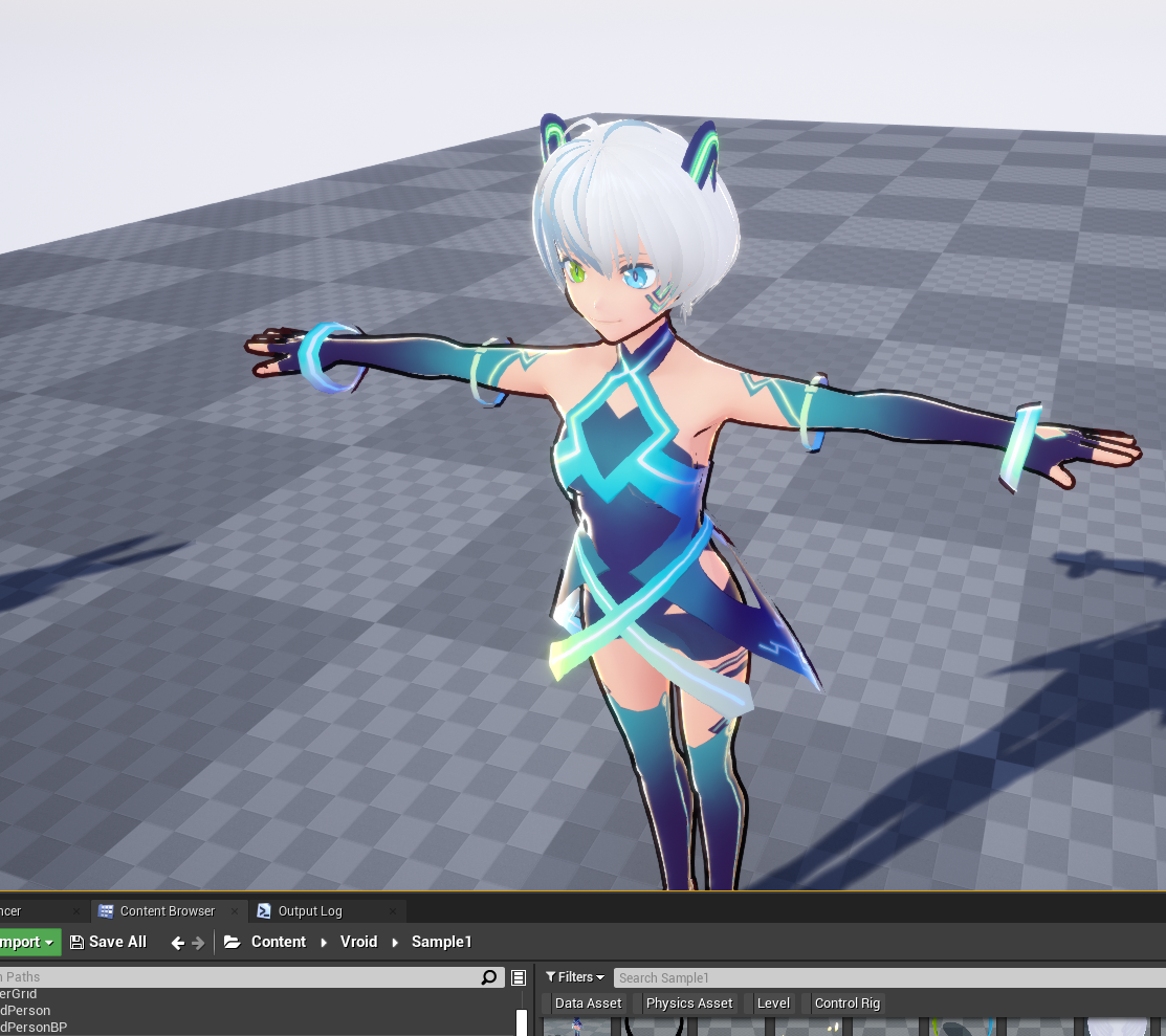 Hair dont have outline. · Issue #154 · ruyo/VRM4U · GitHub