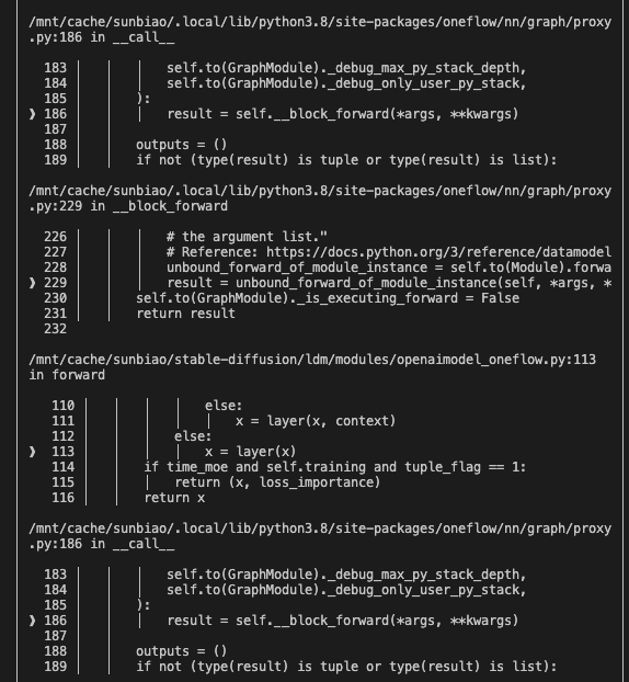 使用graph编译unet报错 · Issue #9957 · Oneflow-Inc/oneflow · GitHub
