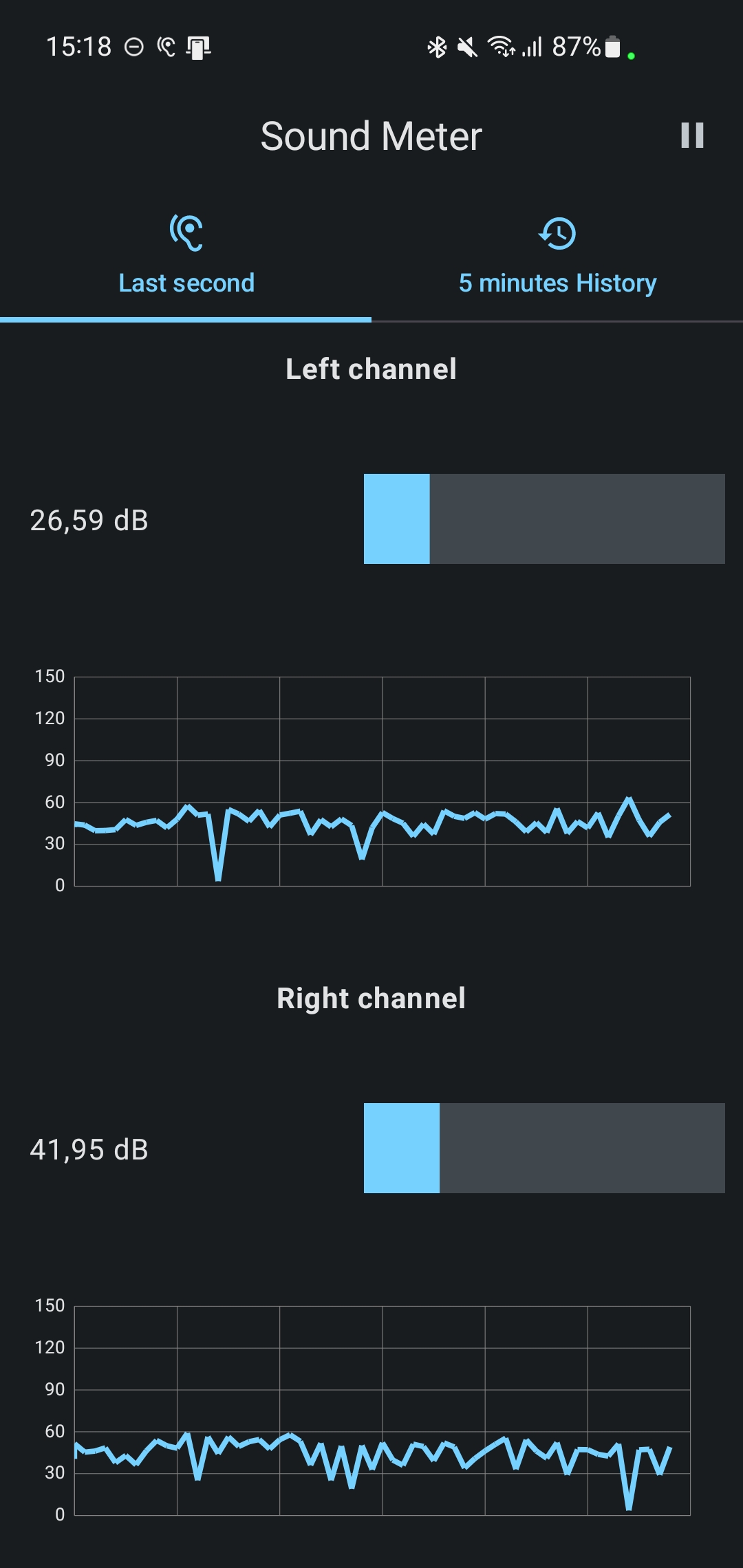 GitHub - albertopasqualetto/SoundMeterESP: Simple sound meter Android ...