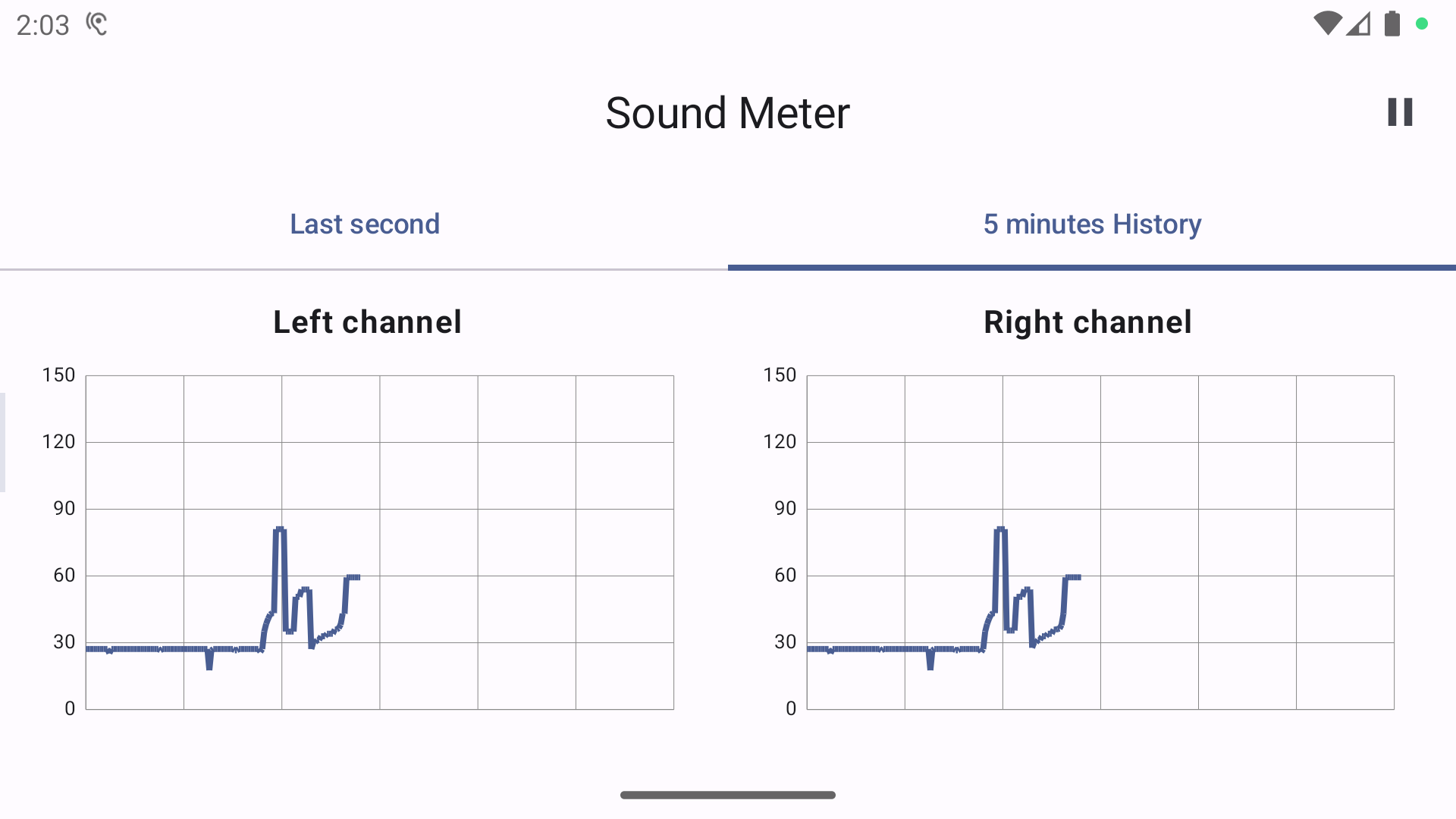 GitHub - albertopasqualetto/SoundMeterESP: Simple sound meter Android ...