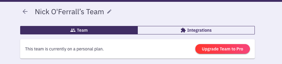 Move Integrations to the sidebar · Issue #6556 · ParabolInc/parabol · GitHub