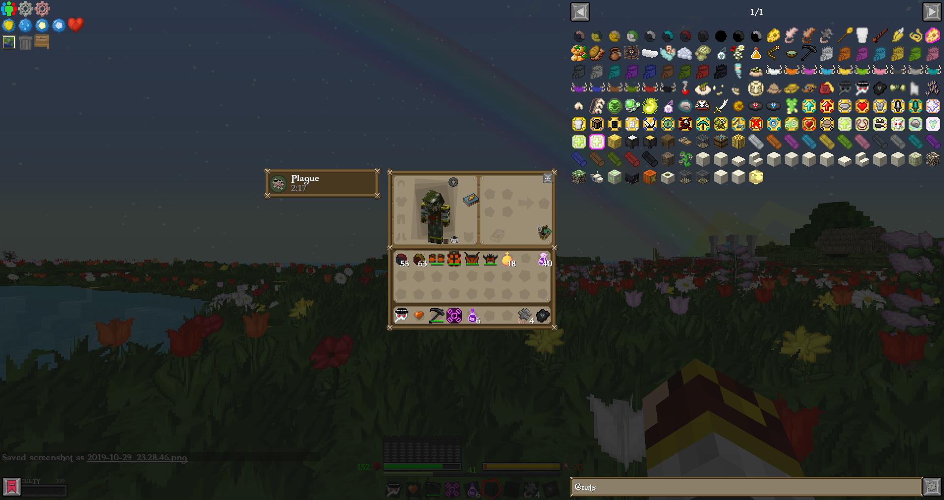 Bug: Rats Mod and Classic bars conflict with plague Debuff. · Issue #111 · AlexModGuy/Rats · GitHub