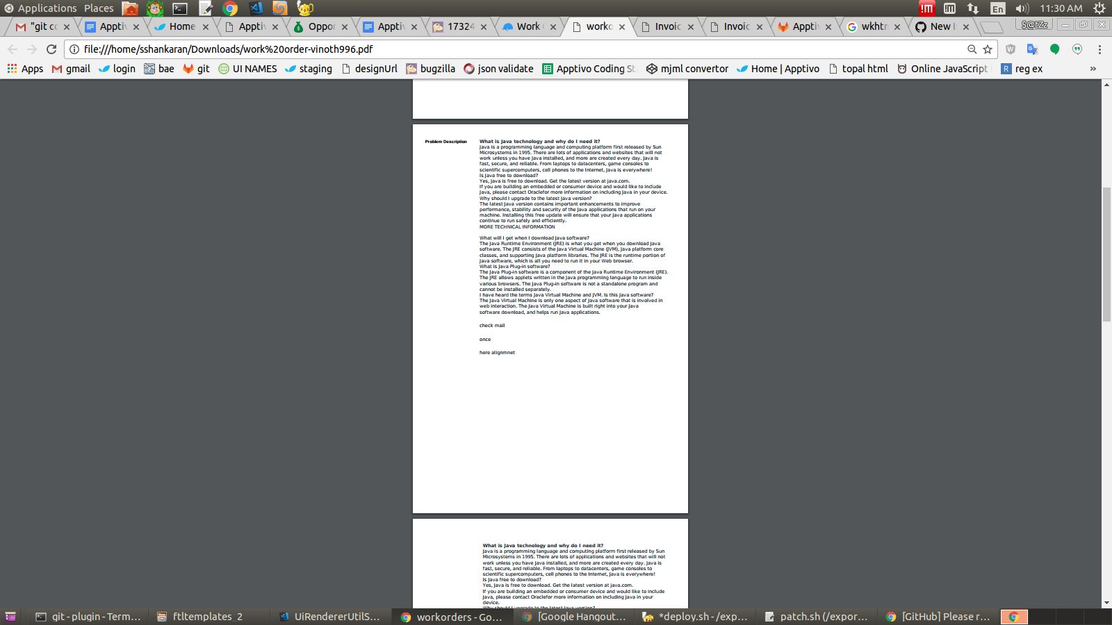 when i add lengthy content using rte editor(WKHTML - 0.12.5), empty space added in print pdf ...