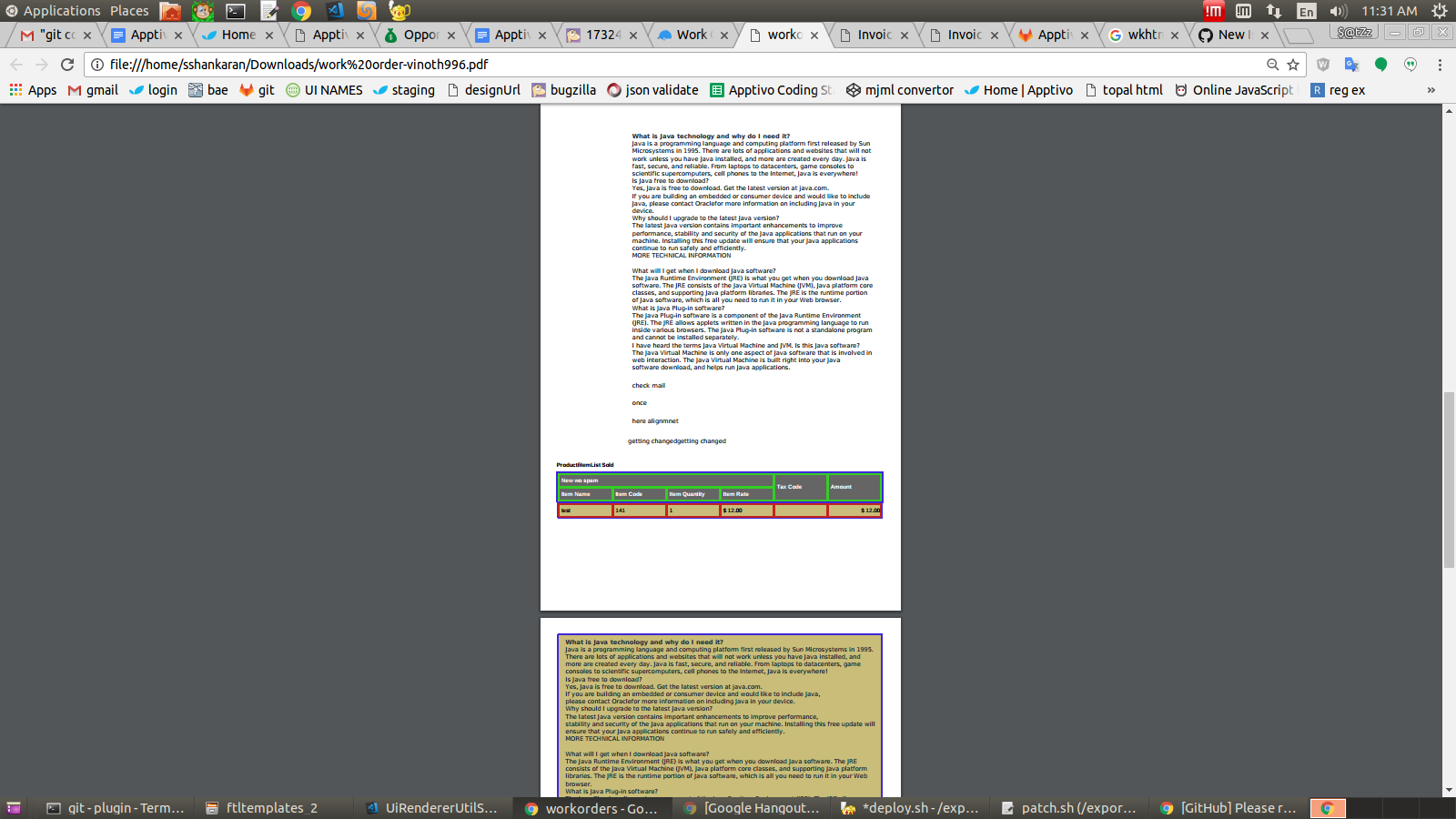 when i add lengthy content using rte editor(WKHTML - 0.12.5), empty space added in print pdf ...