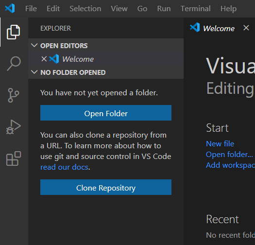 中文插件导致资源管理器那一栏的button按钮变成代码 · Issue #92321 · microsoft/vscode · GitHub