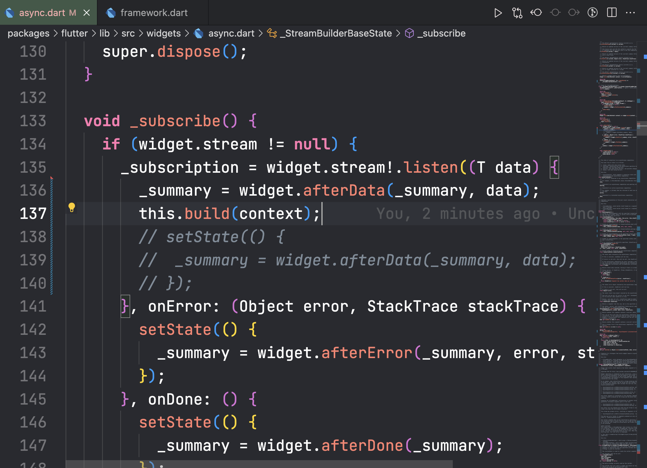 Give `StreamBuilder` ability to be lossless · Issue #112197 · flutter/flutter · GitHub
