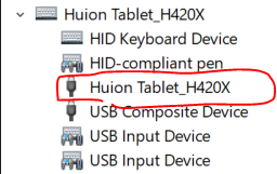 Huion H420X Not Detected · Issue #1831 · OpenTabletDriver ...