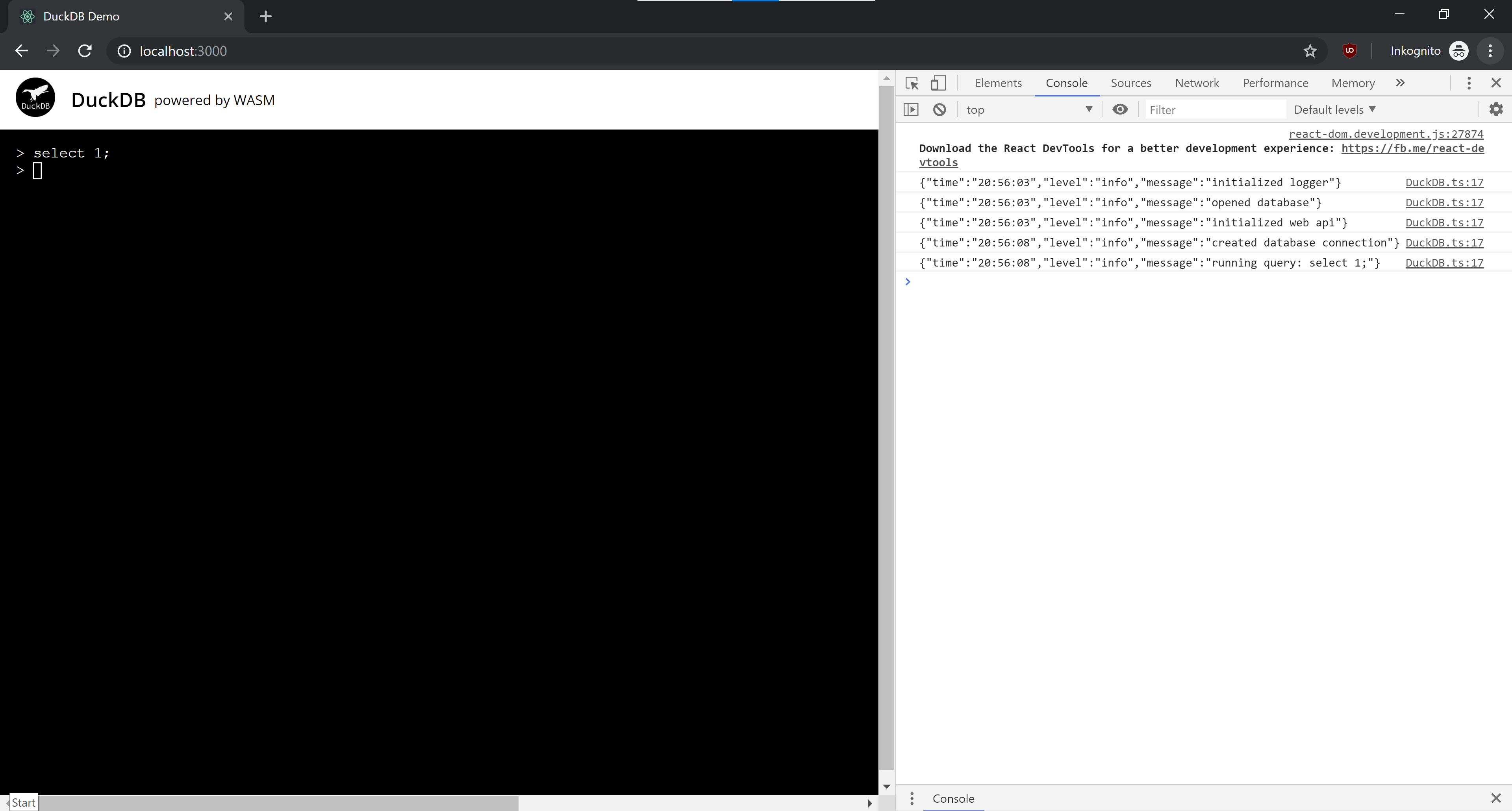 Compile To Webassembly · Issue 310 · Duckdbduckdb · Github