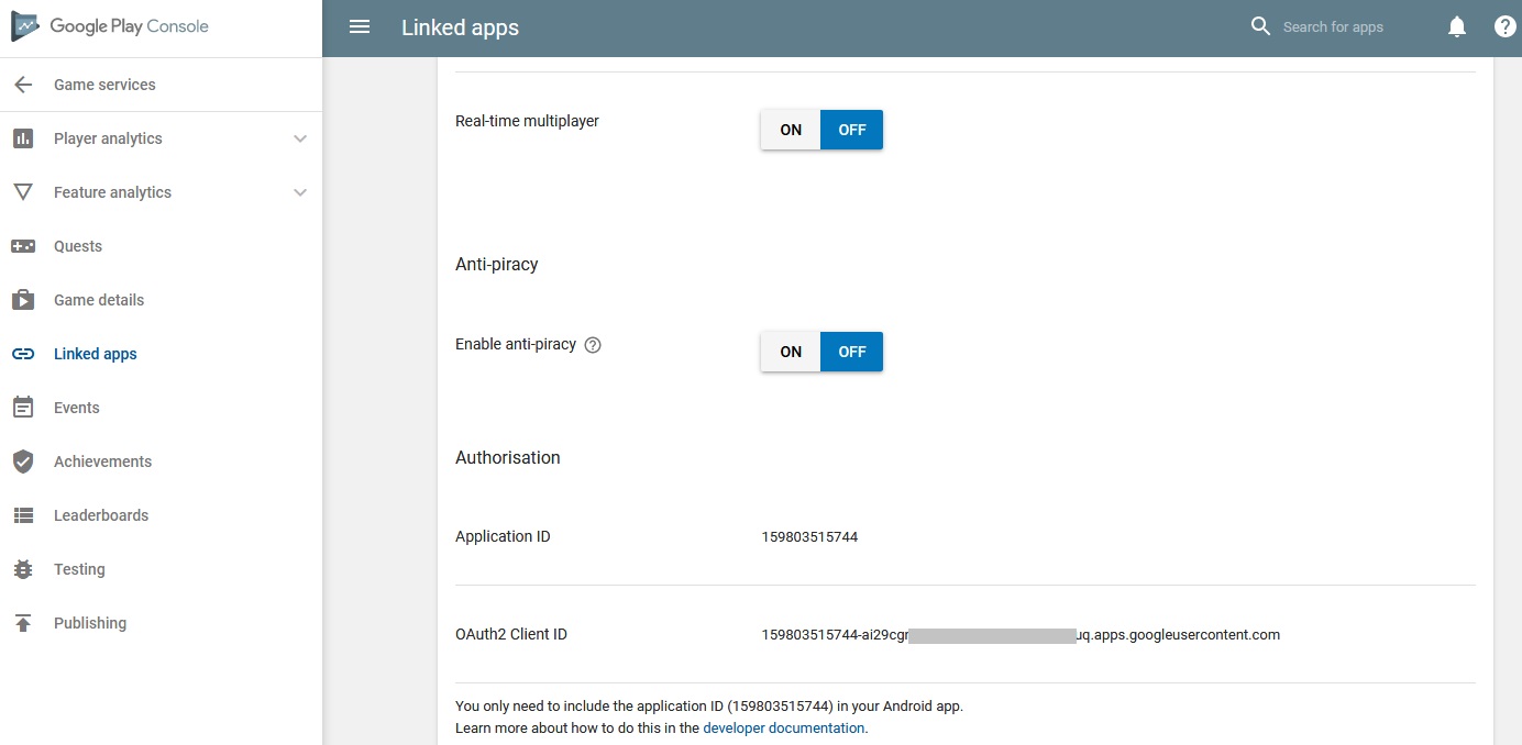Authorization with RequestServerAuthCode fails. · Issue #2225 · playgameservices/play-games ...