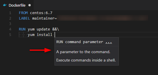Popups Are Always Displayed When Writing Multiline Run Command · Issue