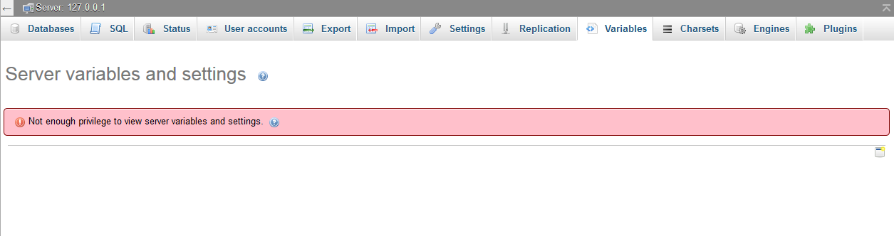 Issue of server charset causes phpMyAdmin to show a notice of “Undefined offset” · Issue #15614 ...