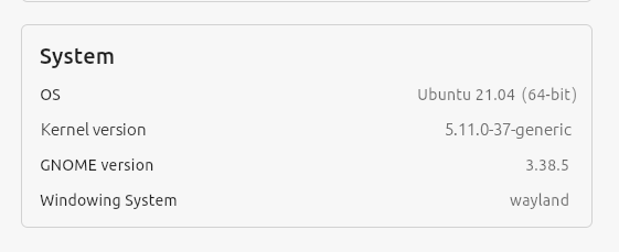 Add Kernel Version To Info Page · Issue 152 · Ubuntu Flutter Community