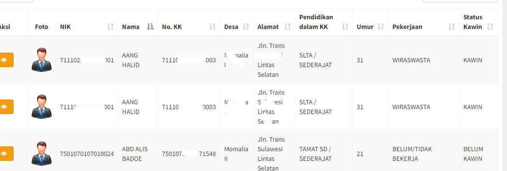 Data Ganda/Double ketika Kirim data Penduduk dari OpenSID · Issue #668 ... Data Ganda/Double ketika Kirim data Penduduk dari OpenSID · Issue #668 ...
