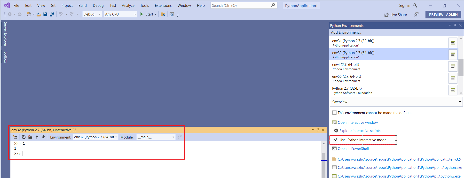 Ipython Interactive Mode Does Not Work With Python Virtual Environment · Issue 6376 0845