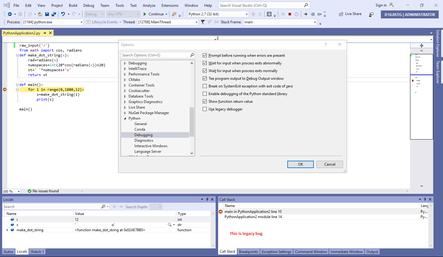 Attached to legacy debugger when doing local attach to process with debugger · Issue #4967 ...