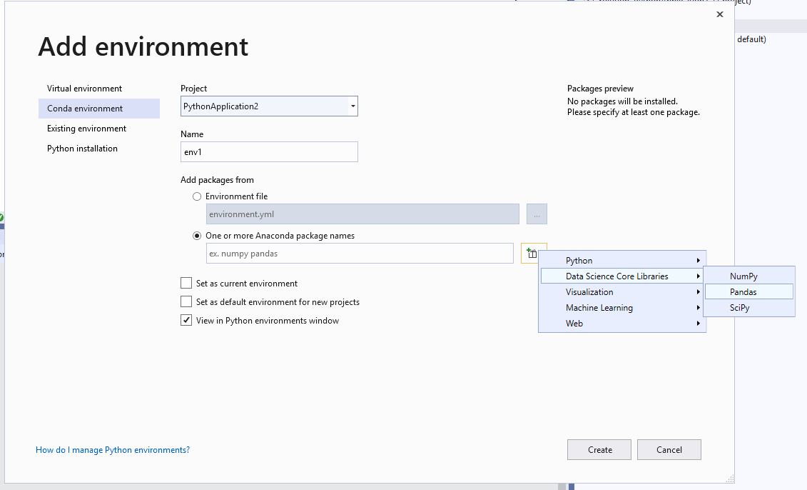 Failure creating conda env as administrator due to long paths · Issue #5020 · microsoft/PTVS ...