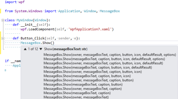 IntelliSense in .py file of IronPython WPF Application does not work · Issue #5121 · microsoft ...