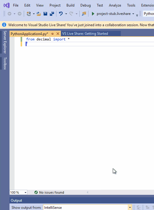 Completions Of Liveshare Does Not Work In Client · Issue 5366 · Microsoftptvs · Github