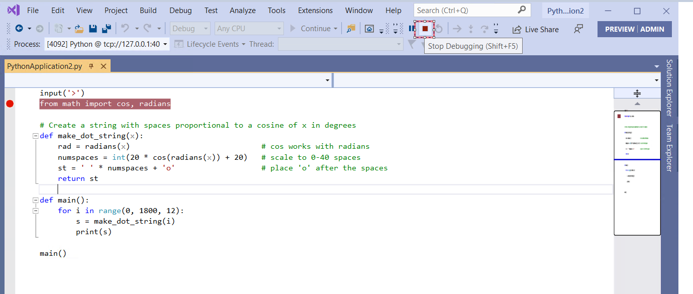 Program can not end automatically with using debugger in remote debugger. · Issue #5808 ...