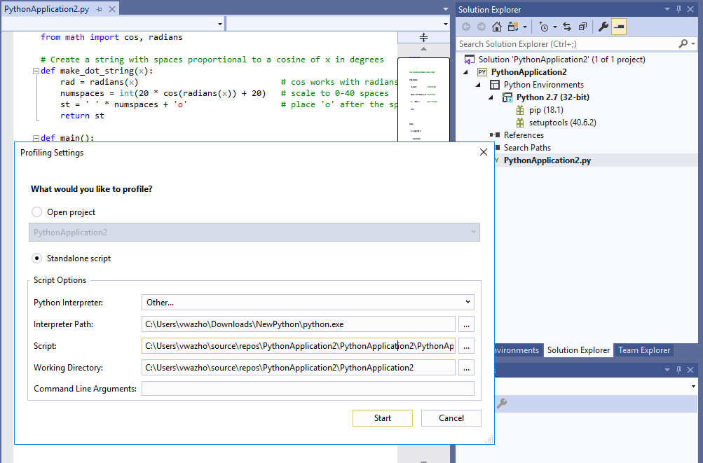 Profilingerror Prompted The Parameter Cannot Be Null When It Is Set In Profiling Standalone