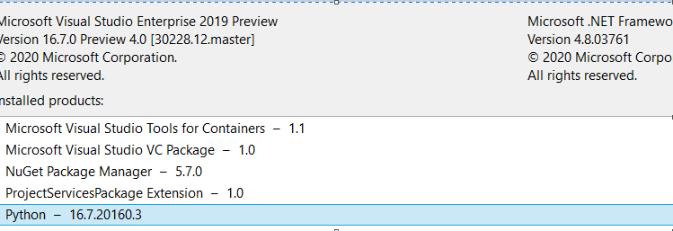 Can not add new item in open folder. · Issue #6160 · microsoft/PTVS · GitHub
