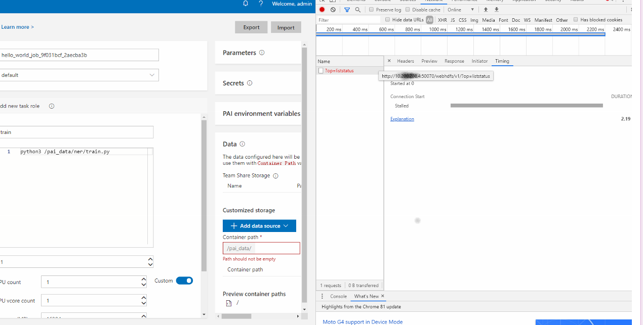source upload error when submit v2 job from vscode · Issue #4417 ...