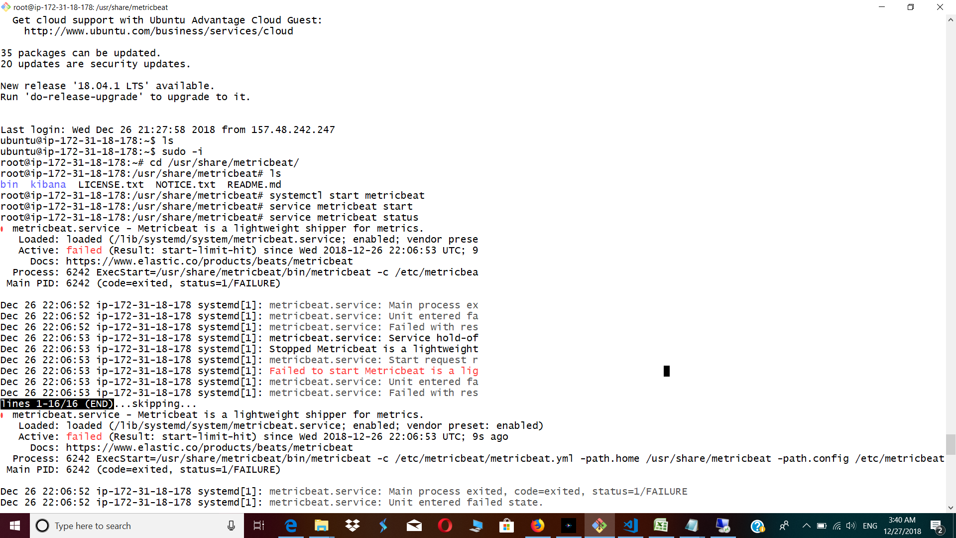 metric beat template communicate to elasticsearch · Issue #323 · QT-DevOps/DevOpsIssues · GitHub