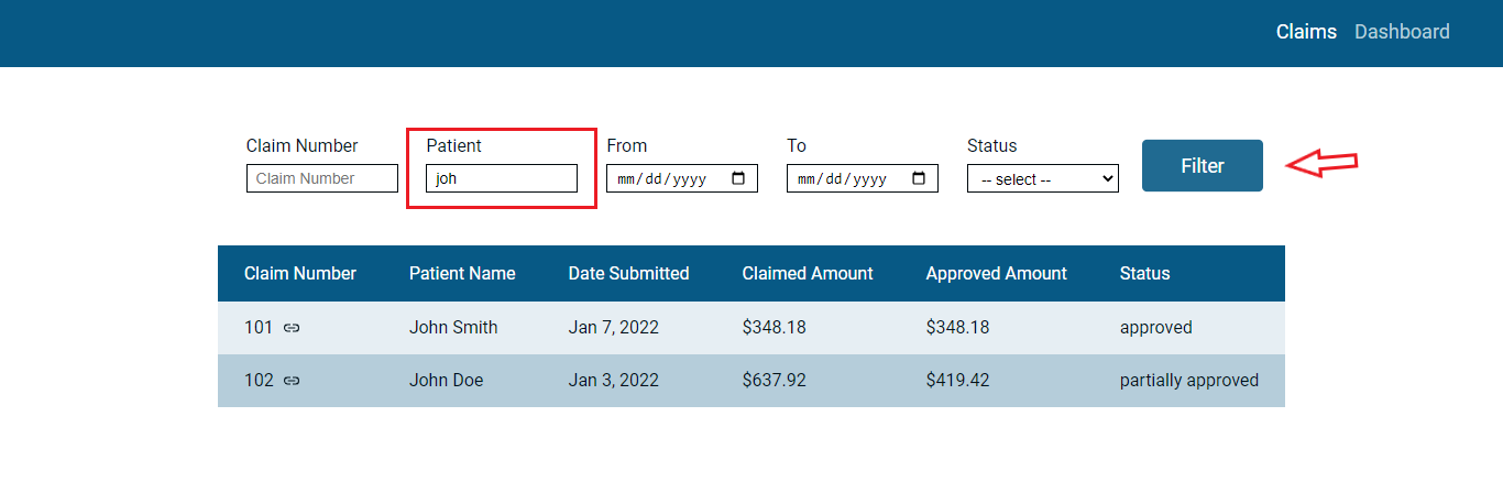 GitHub - ghida72/claims-management