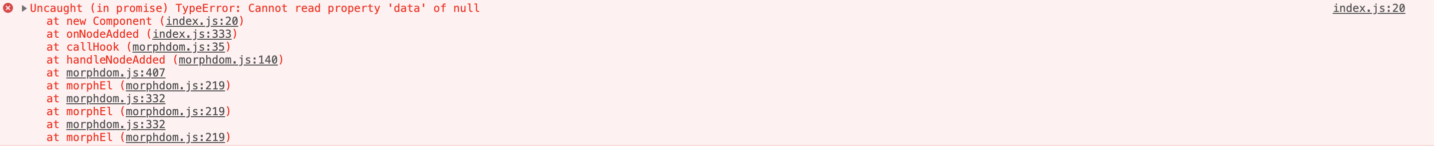 initial-data attribute not found in component after updating to 1.0.1 · Issue #659 · livewire ...