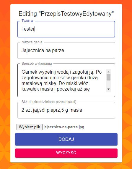 GitHub - aprzemek/KuchniaWielkichChlopow: Aplikacja Webowa z najlepszymi przepisami kulinarnymi ...