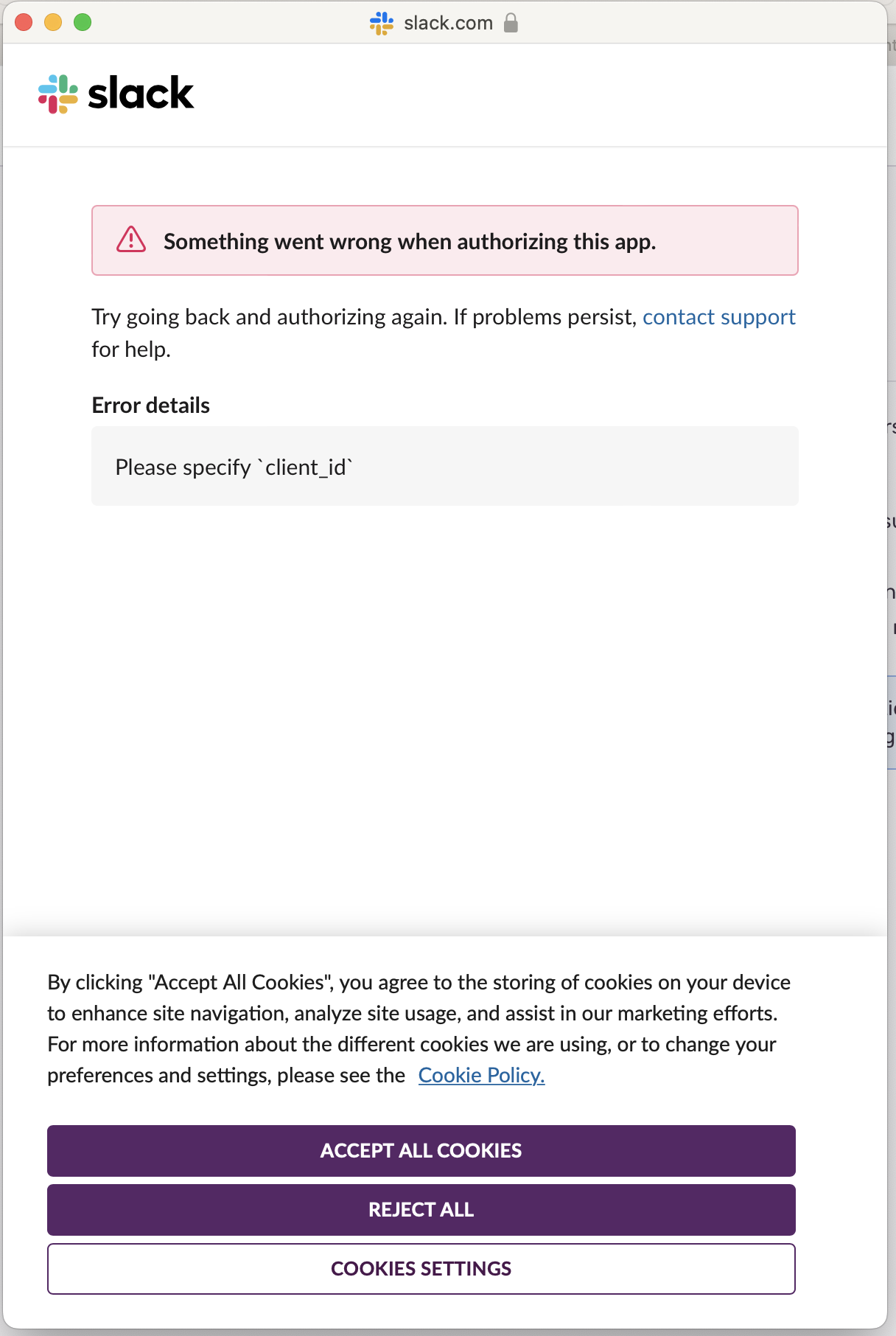 Slack Integration Problem · Issue #41729 · getsentry/sentry · GitHub