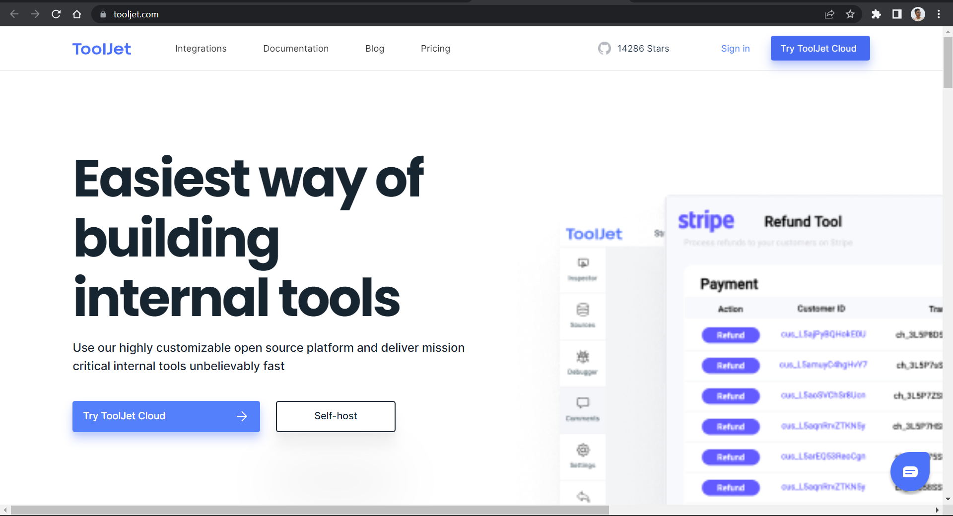 Image Overflown On The Homepage · Issue 4598 · Tooljet Tooljet · Github
