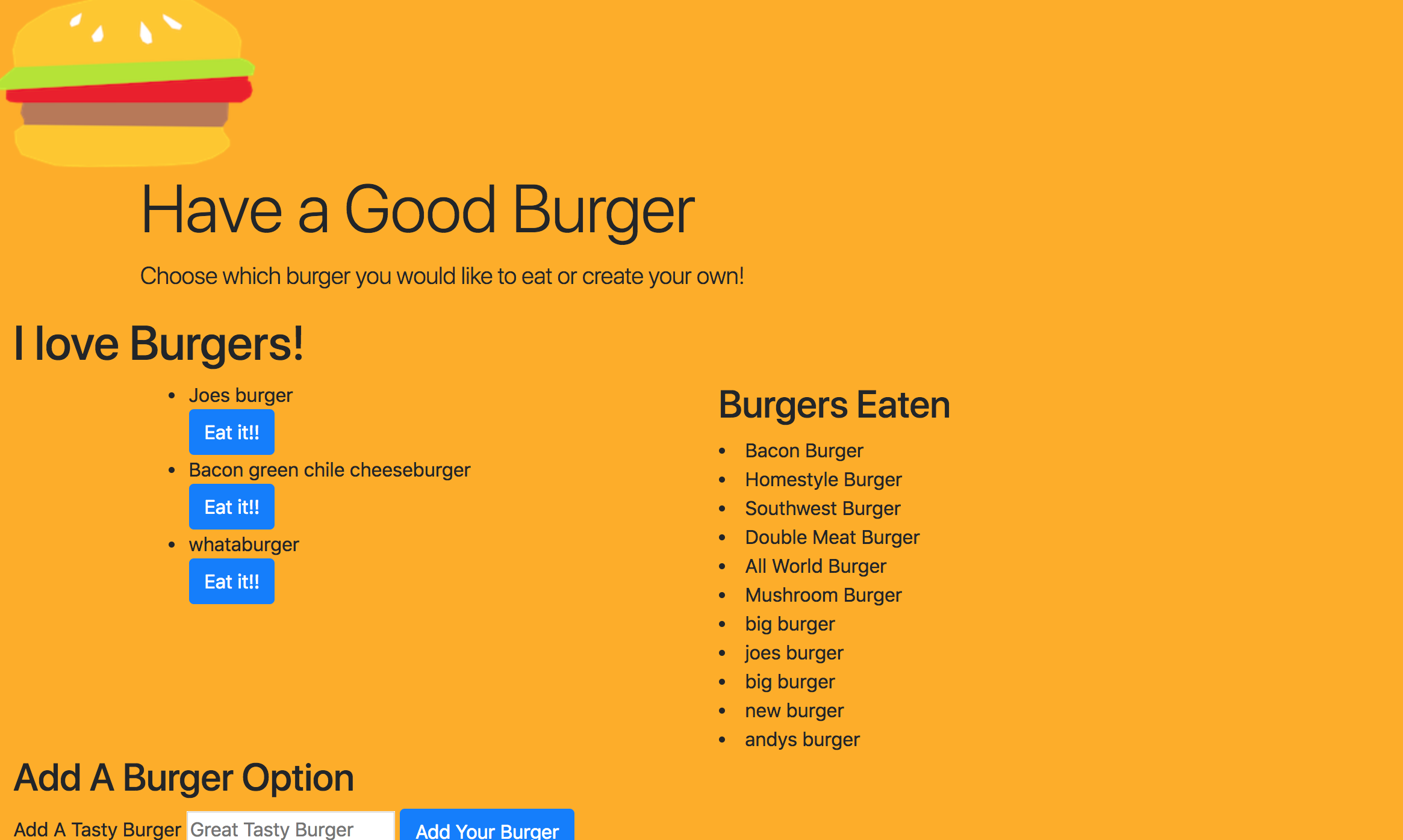 GitHub - Hifive6/burger