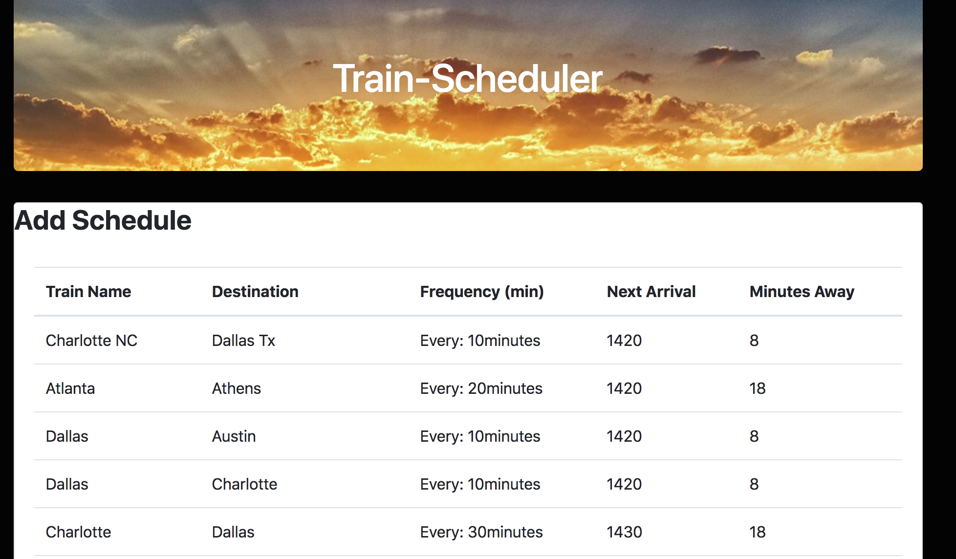 GitHub - Hifive6/Train-Scheduler