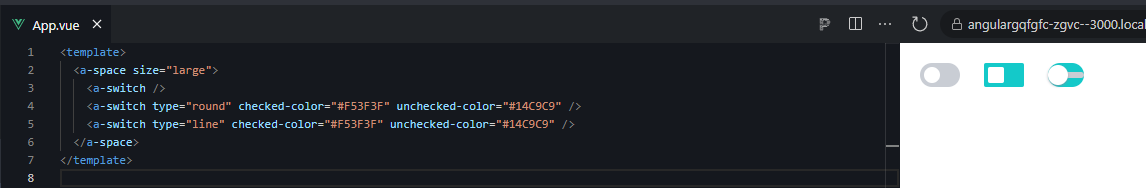 Switch component style problem · Issue #2039 · arco-design/arco-design-vue · GitHub