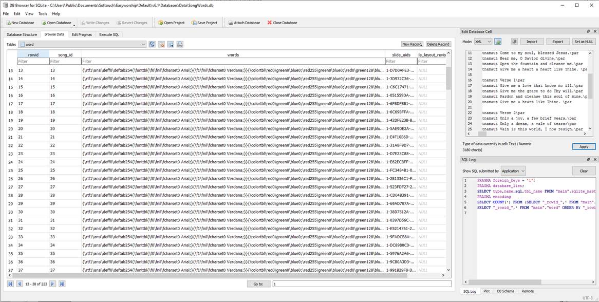 Write an Easyworship 6 importer · Issue #269 · quelea-projection/Quelea · GitHub