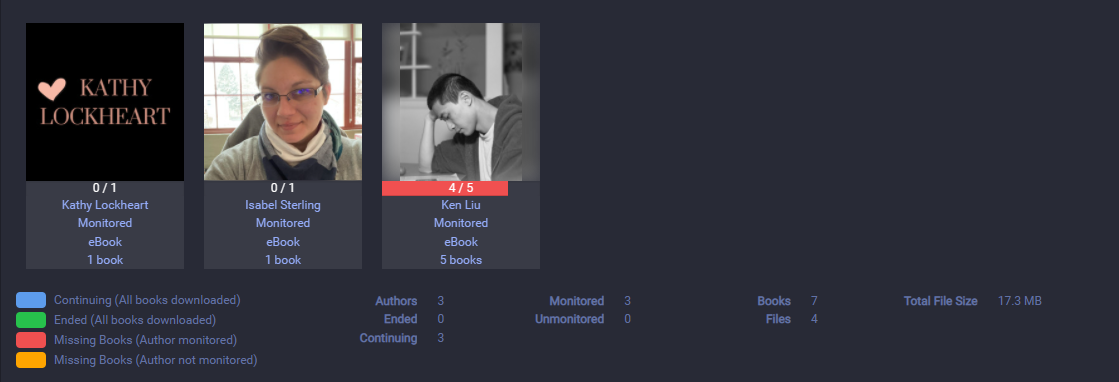 [Book Index] Stats do not recompute on Book Index after filter · Issue #1405 · Readarr/Readarr ...