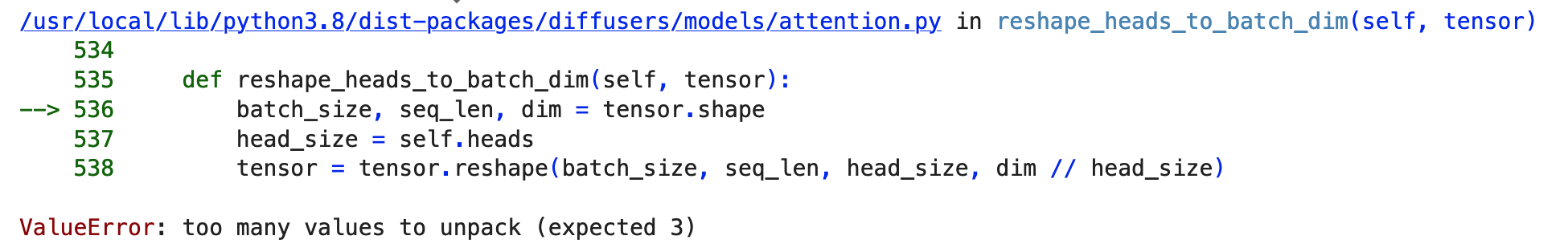 UNet2DConditionModel: TypeError: forward() got an unexpected keyword argument 'encoder_hidden ...