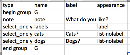 Empty label with list-nolabel contains a space, crashes older ODK Collects · Issue #399 ...