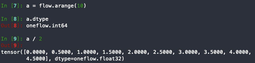 / 有bug，// 不支持 · Issue #6440 · Oneflow-Inc/oneflow · GitHub