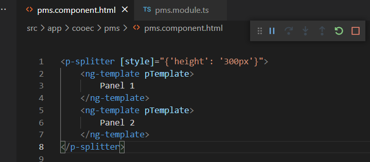 p-splitter drag bar has no style · Issue #10390 · primefaces/primeng · GitHub