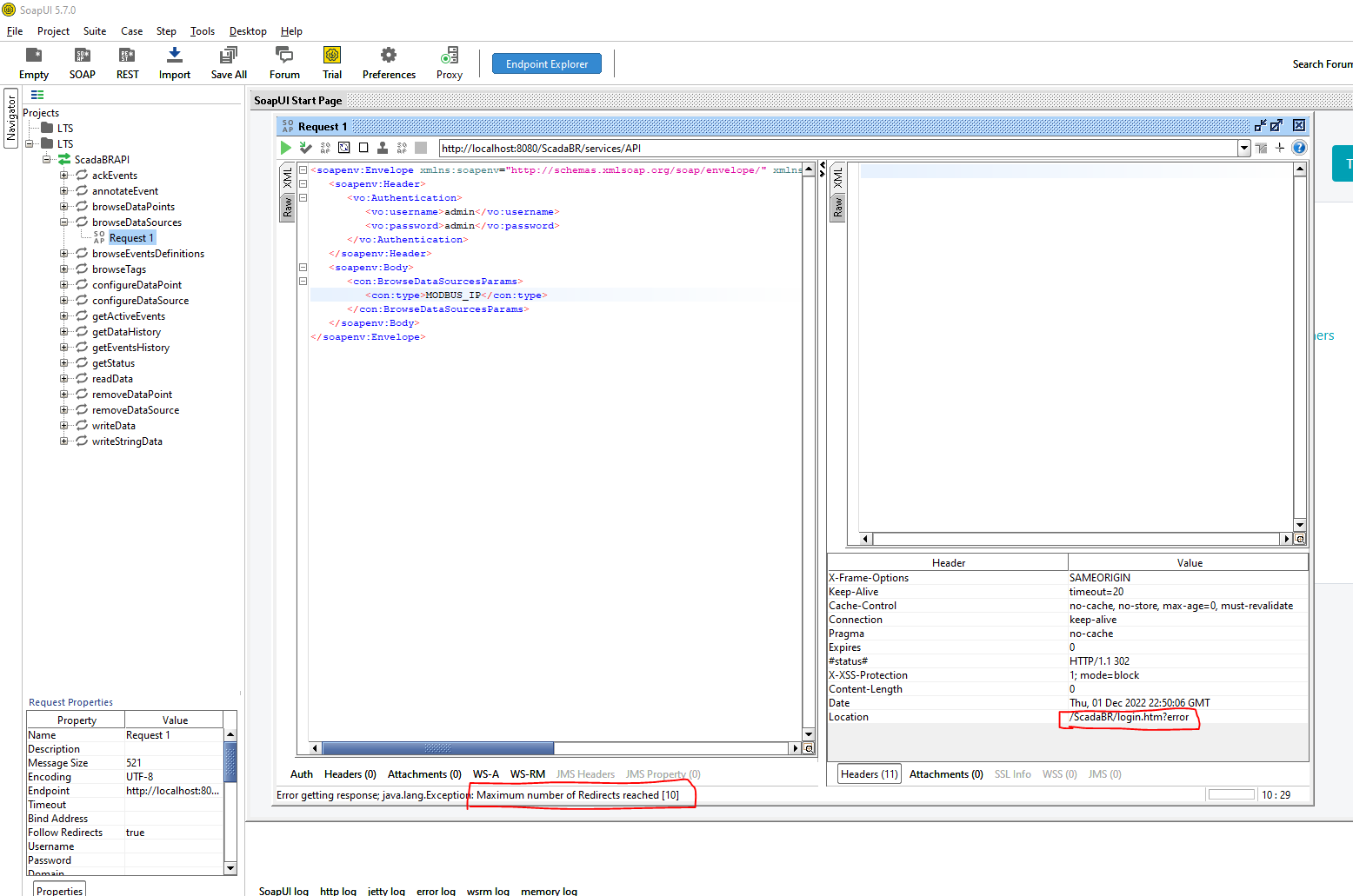 Soap Error · Issue 2405 · Scada Lts Scada Lts · Github