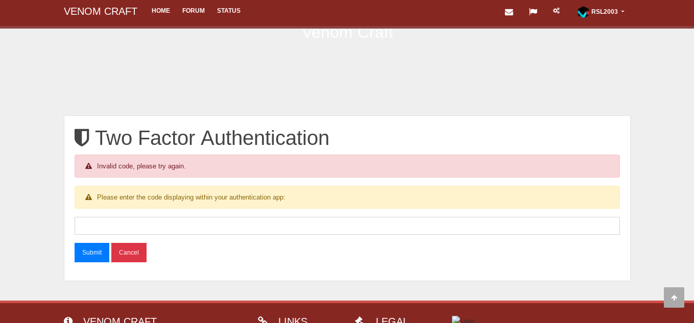 2FA Broken With v2 Pre6 · Issue #1480 · NamelessMC/Nameless · GitHub